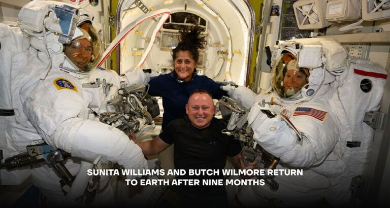 Sunita Williams and Butch Wilmore Return to Earth after Nine Months ...